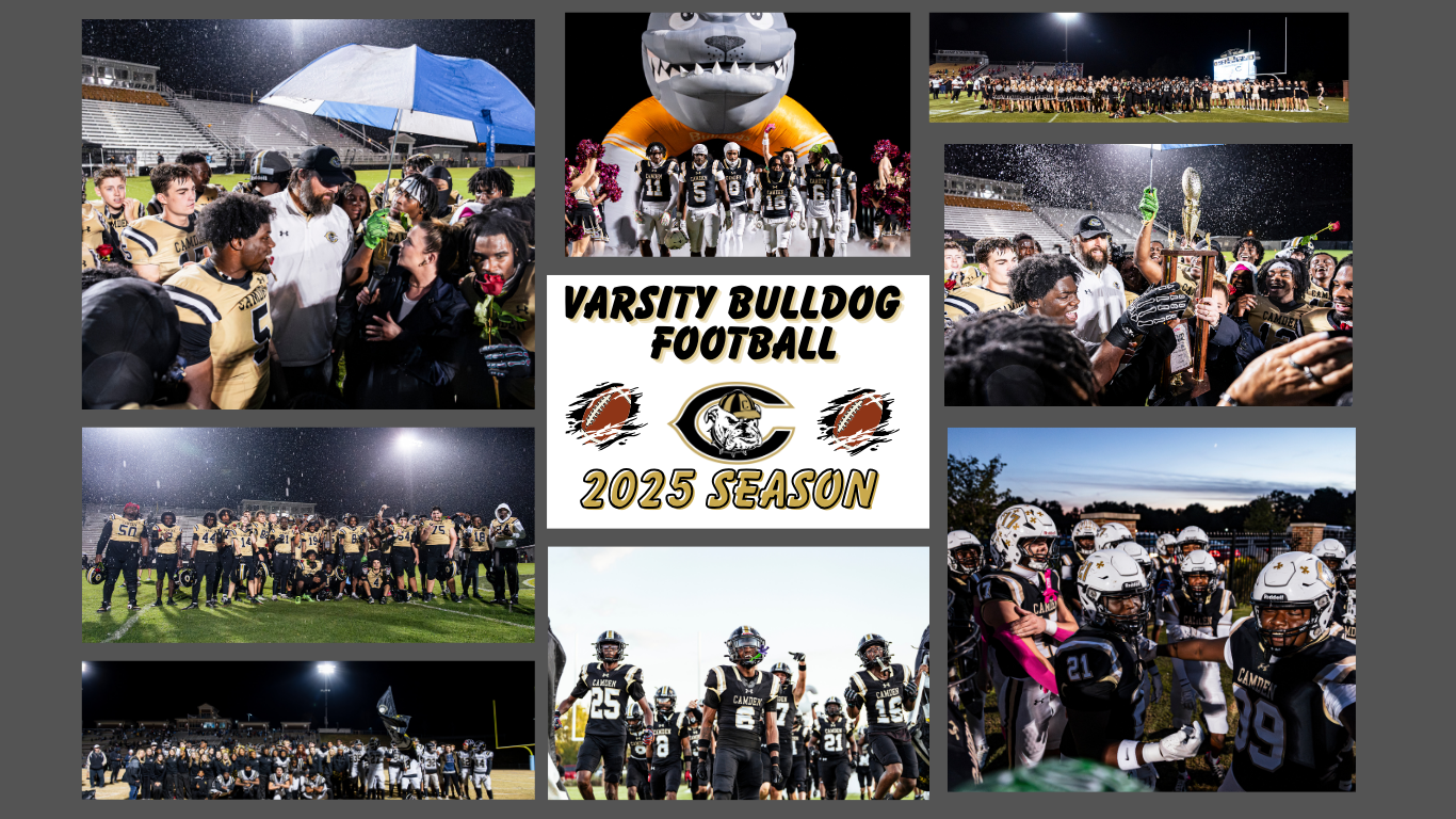 VARSITY FOOTBALL 2025 SEASON ACCOMPLISHMENTS - Camden High School
