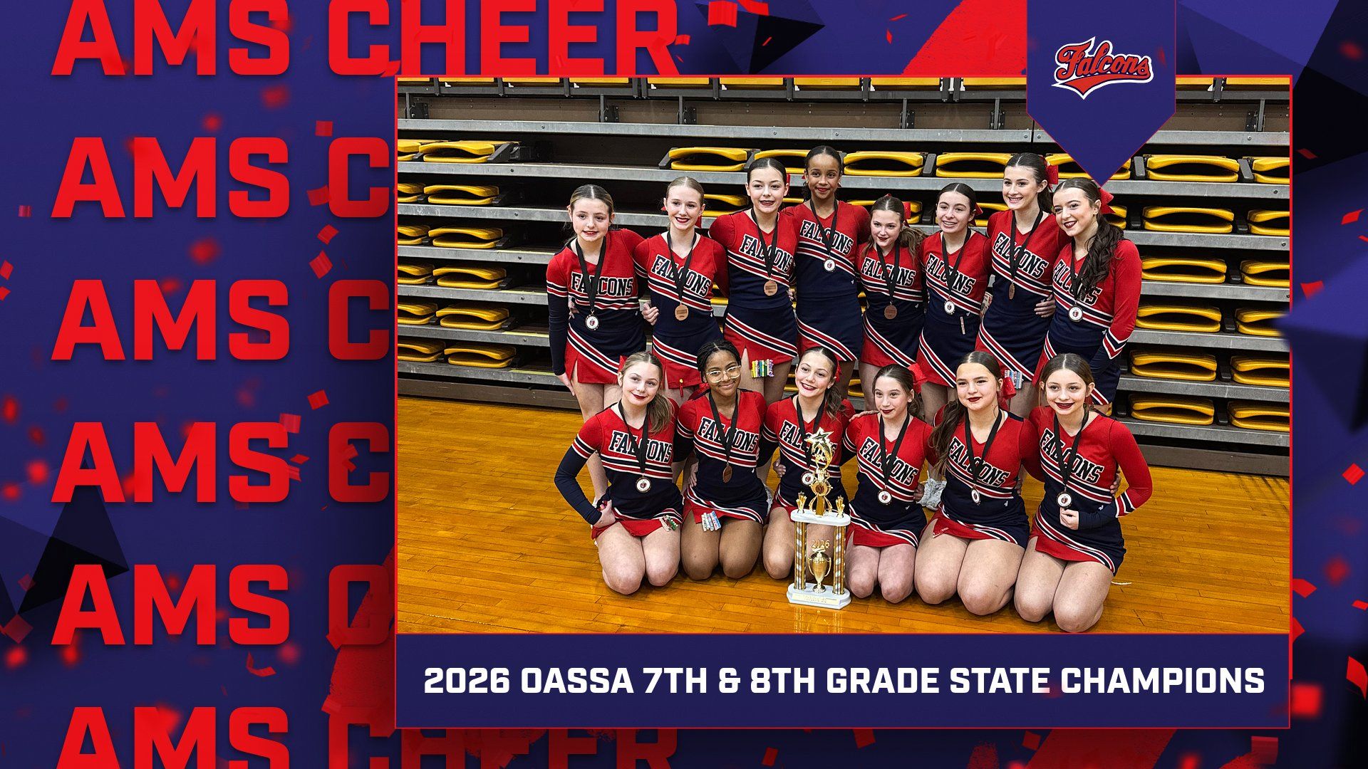 AMS Cheer Claims Back-To-Back State Championships - Austintown Middle ...