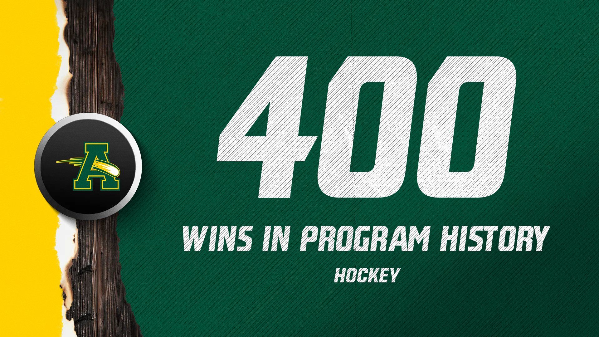 Historic 400th Program Win for Amherst Hockey - Amherst Steele High School