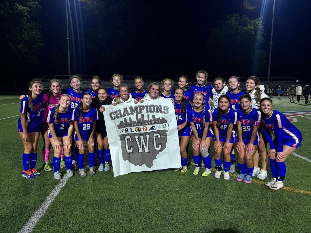 Bay Rockets Girls Soccer Dominates CWC - Bay High School
