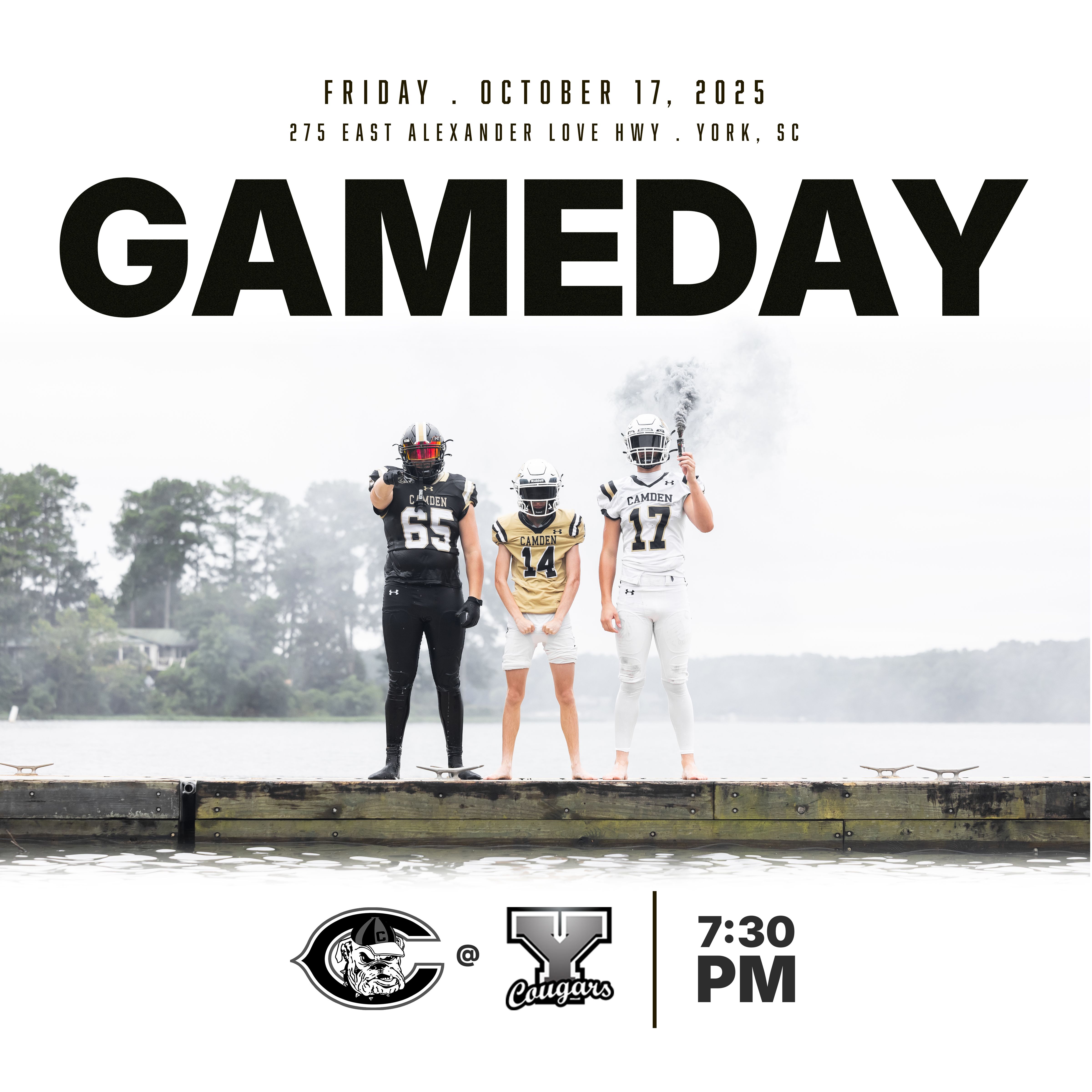 IT'S GAME DAY FOR THE BULLDOGS! - Camden High School