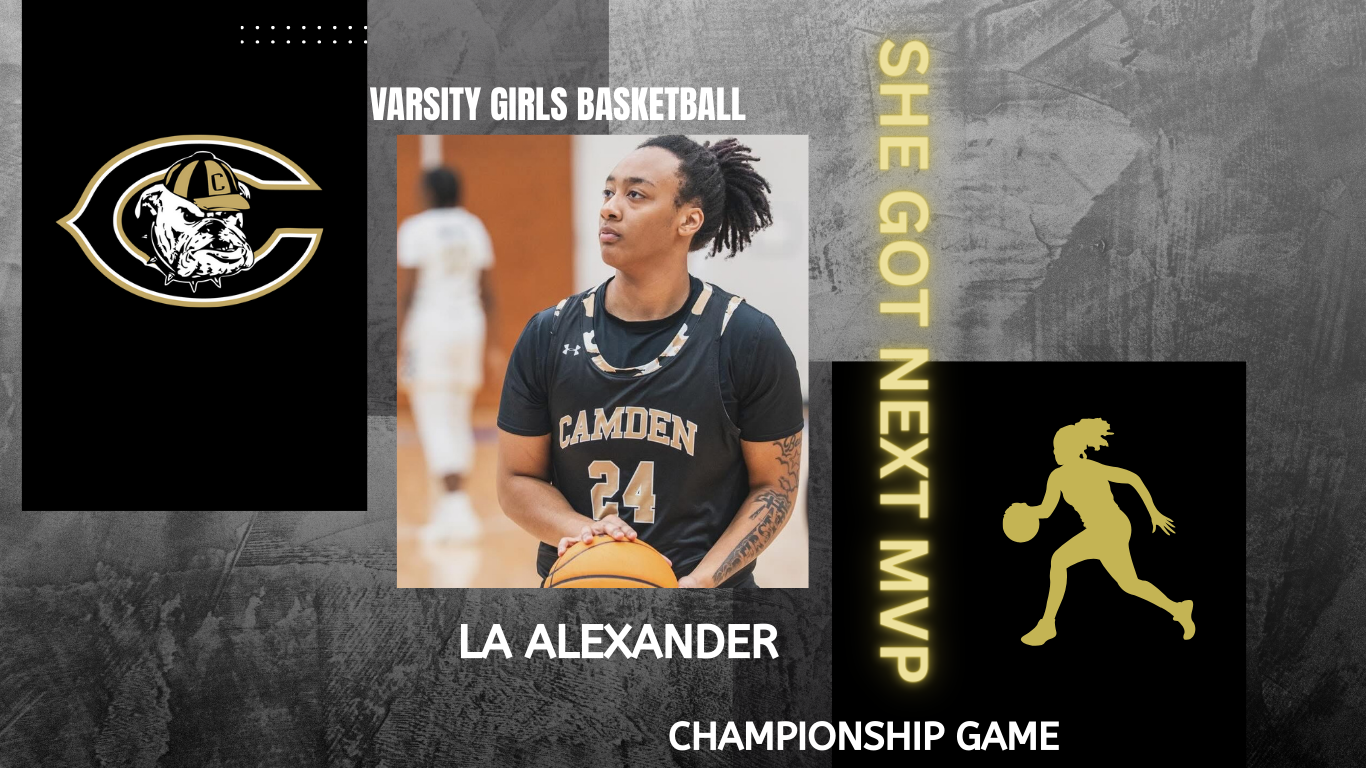 ALEXANDER NAMED MVP OF SHE GOT NEXT TOURNAMENT - Camden High School