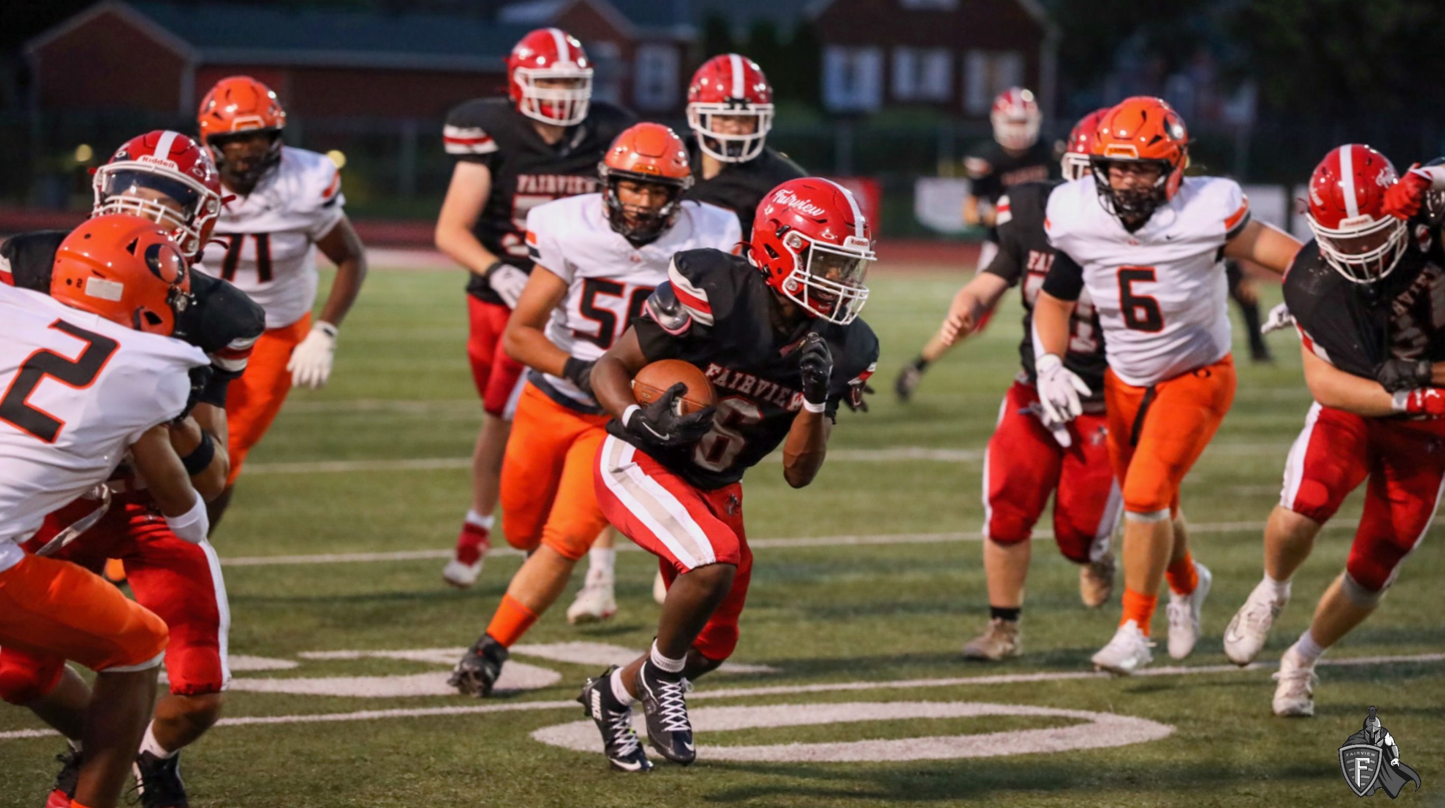 Balanced Attack Powers Fairview Past Orange, 63-28 - Fairview High School