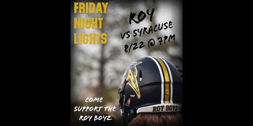 Home | Roy High School