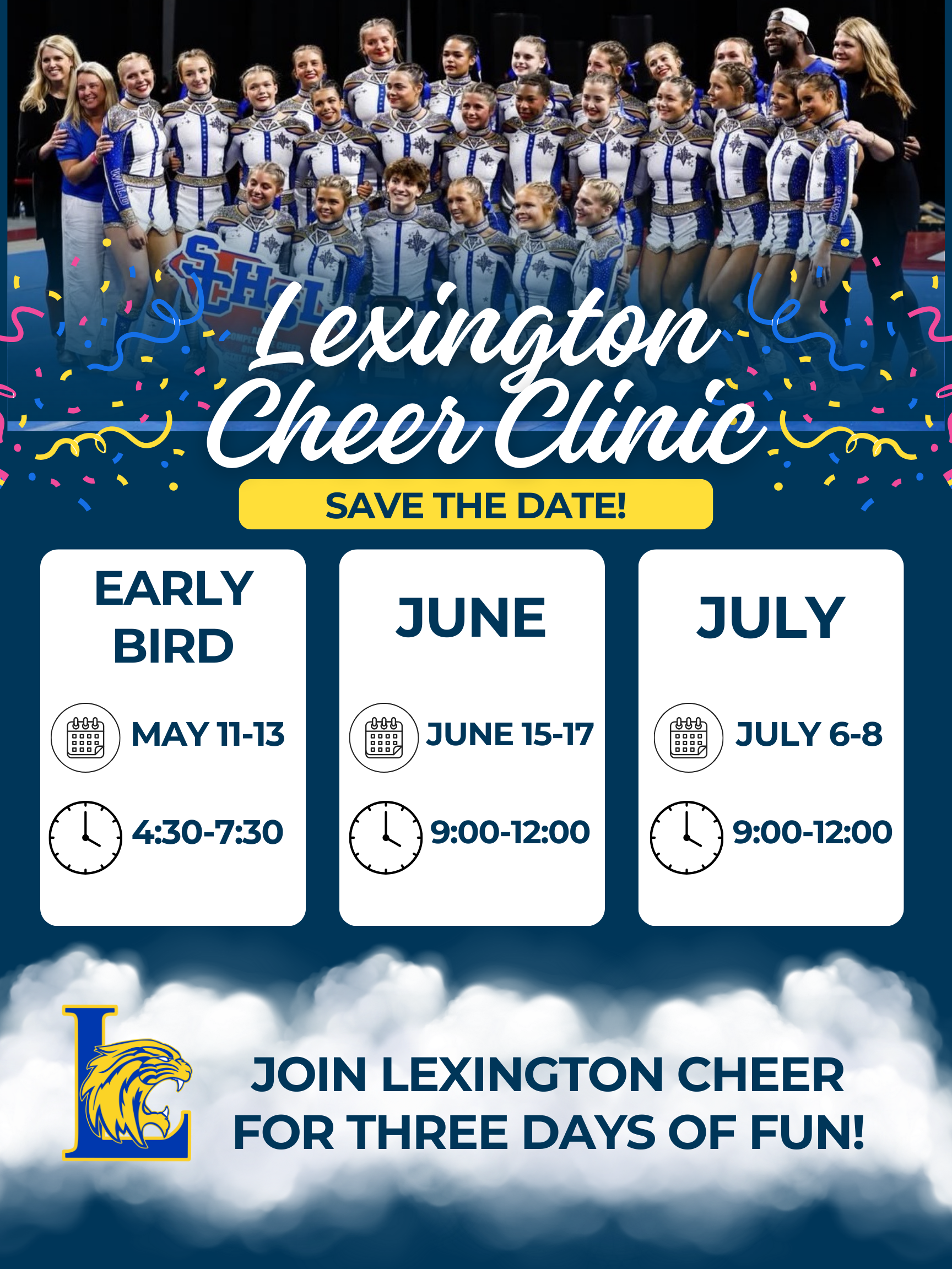 LHS Cheer Tryout Meeting - Lexington High