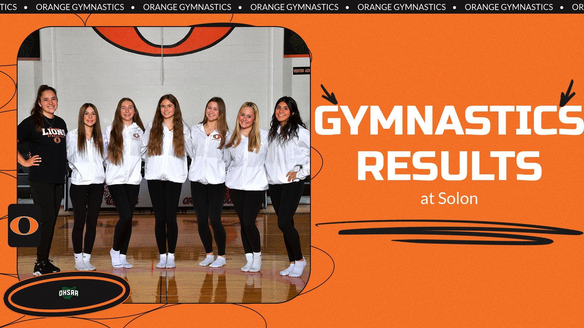 Orange Gymnastics Competes at Solon - Orange High School