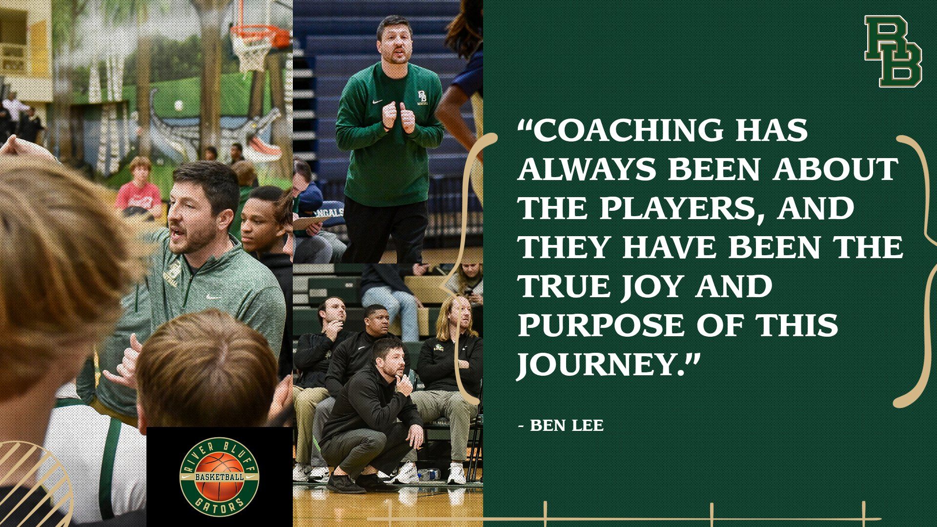 Men's Basketball: Ben Lee Stepping Down as Gators' Head Coach - River Bluff