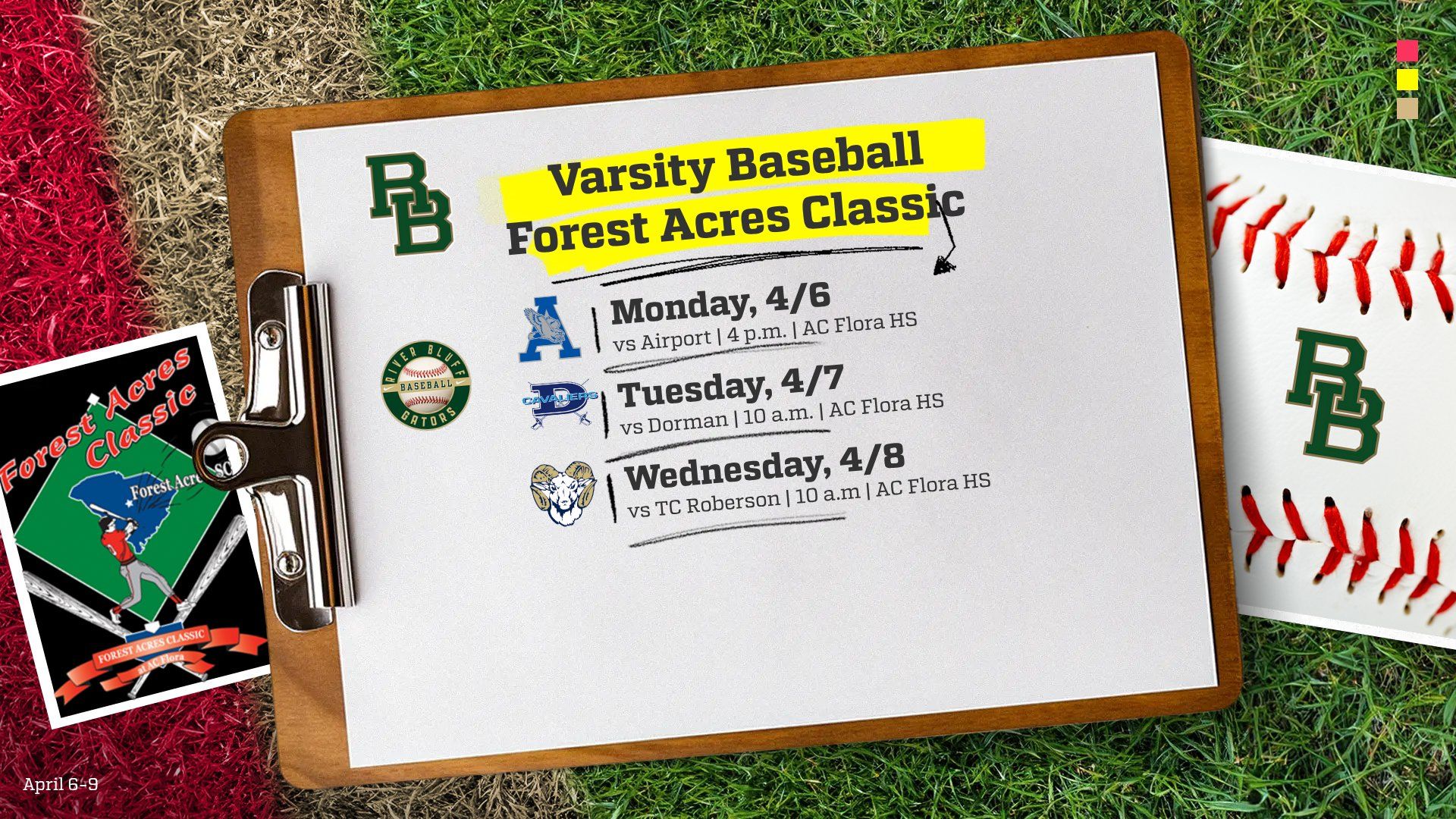 Baseball: Gators Take on Impressive Field at Forest Acres Classic ...