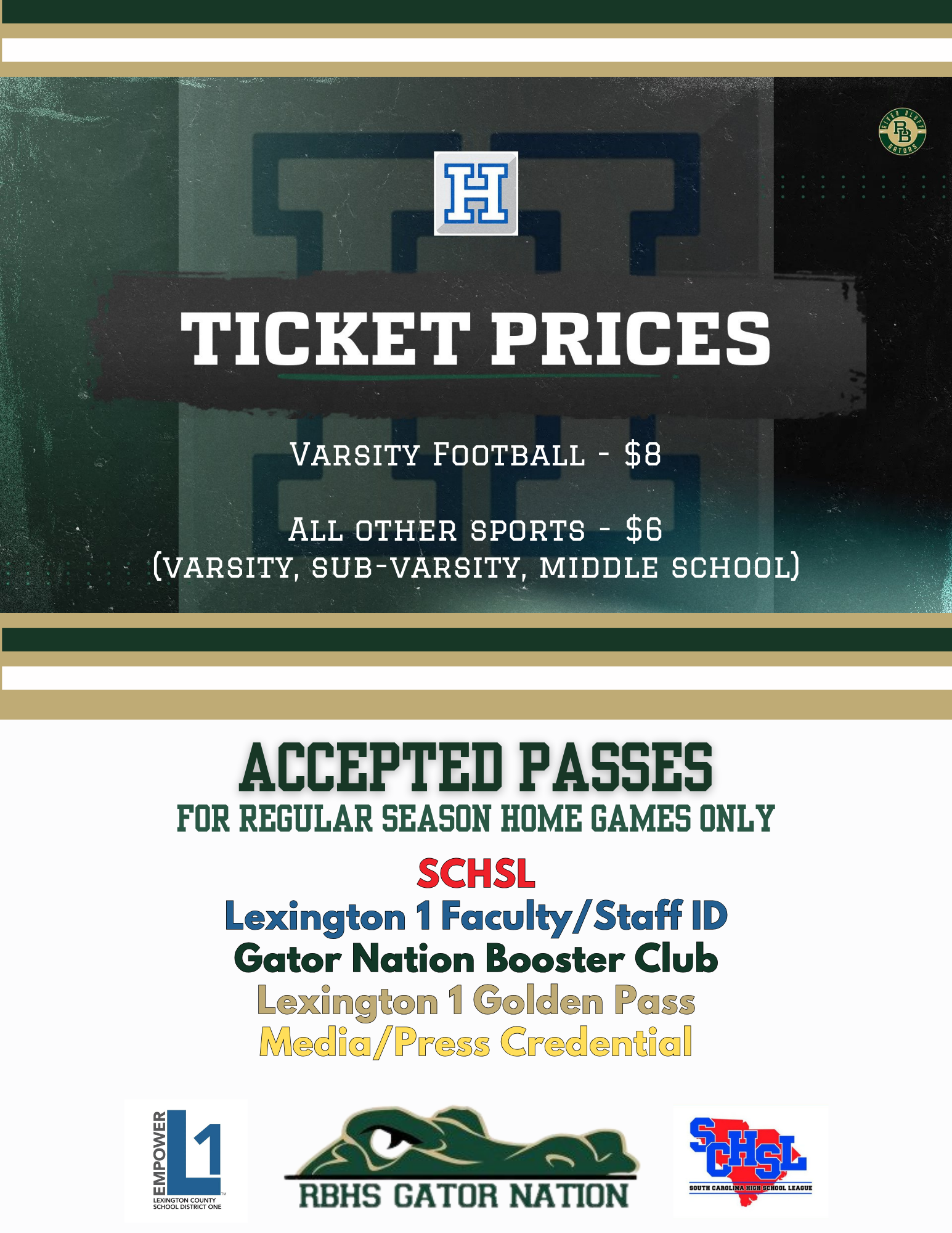 River Bluff Athletics Visitors' Guide - River Bluff