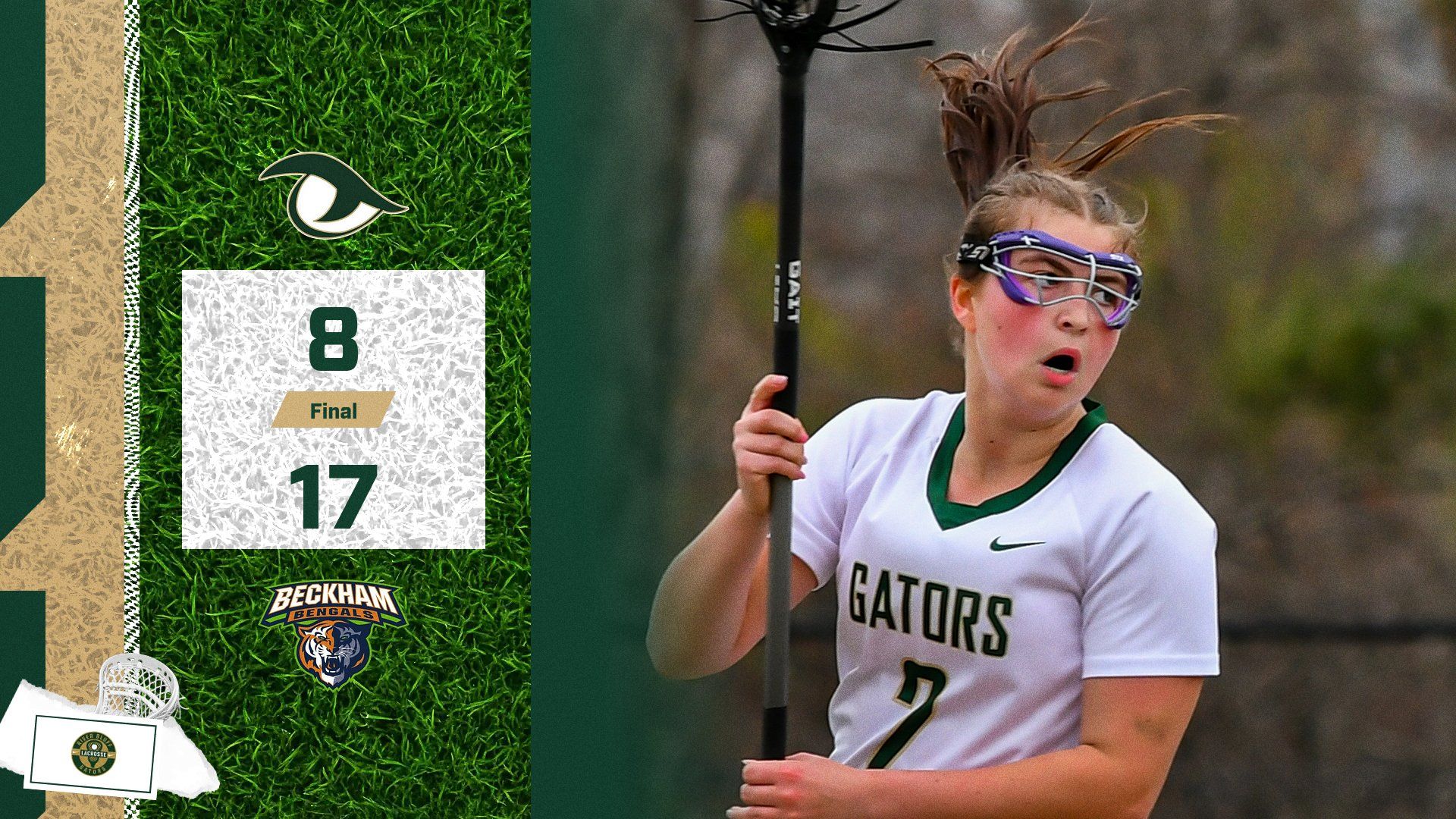 Women's Lacrosse: Gators Fall to Tough Lucy Beckham Squad 17-8 - River ...