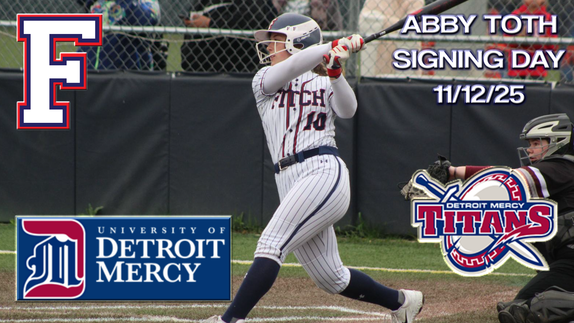 Toth, Folkwein Announce Division 1 College Destinations - Austintown Fitch